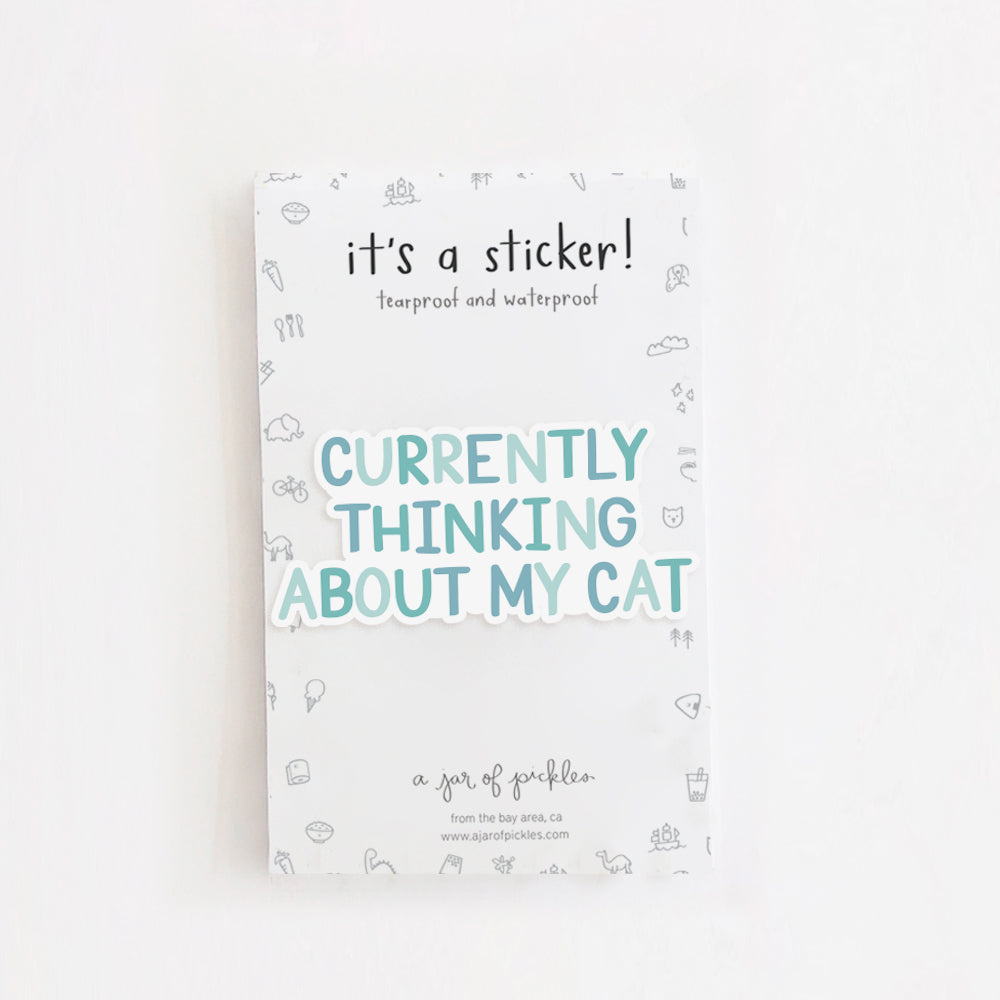 A Jar of Pickles | Mini Sticker Sheets Asian Food Inspired