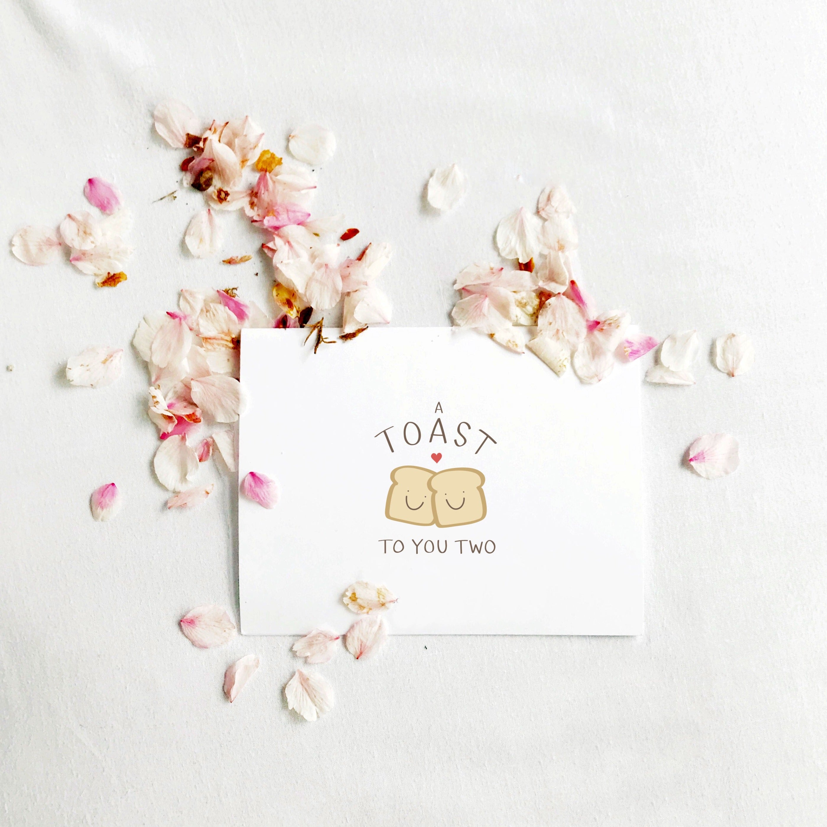 A Toast to You Two Congrats Card – A Jar of Pickles