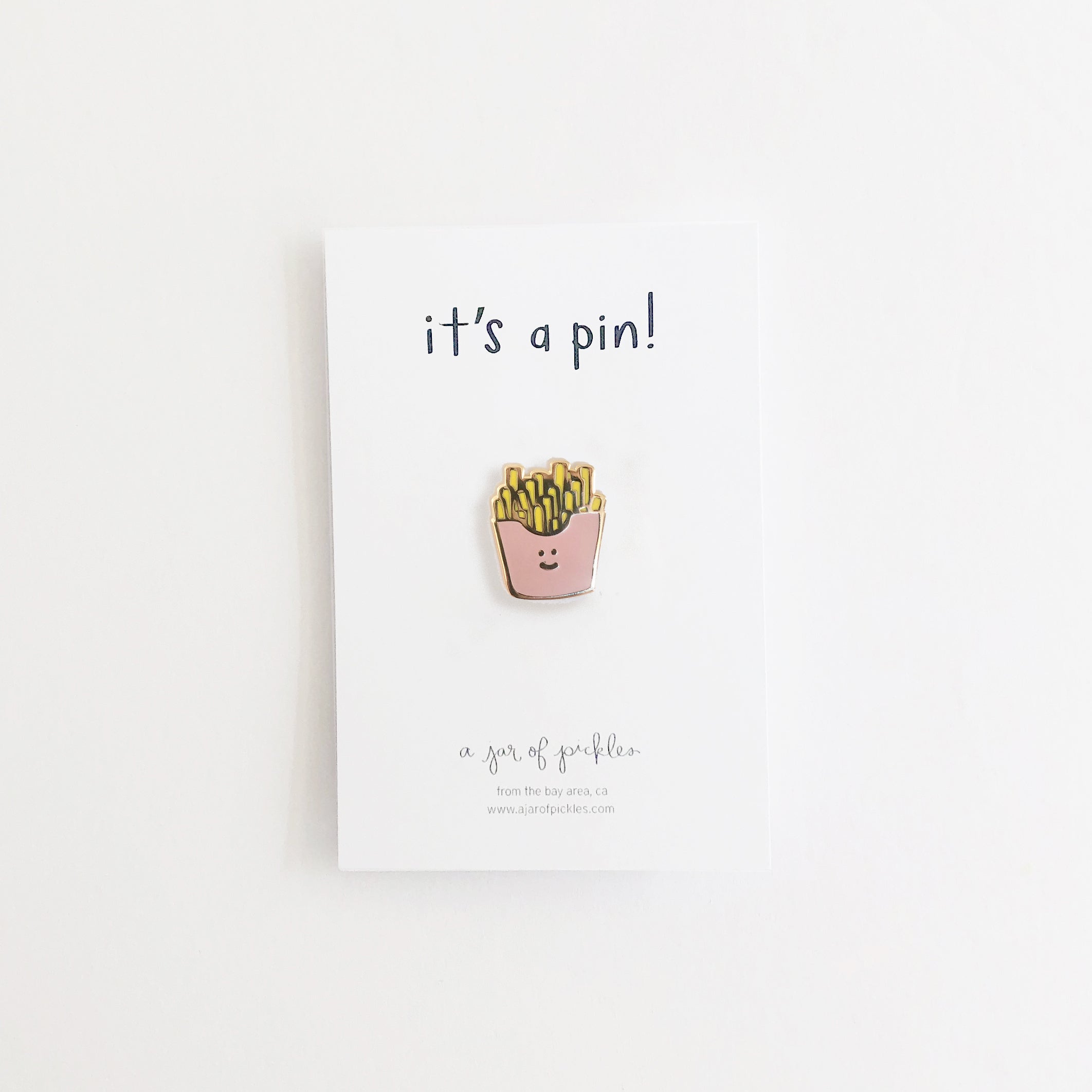 Fries Pin – A Jar of Pickles