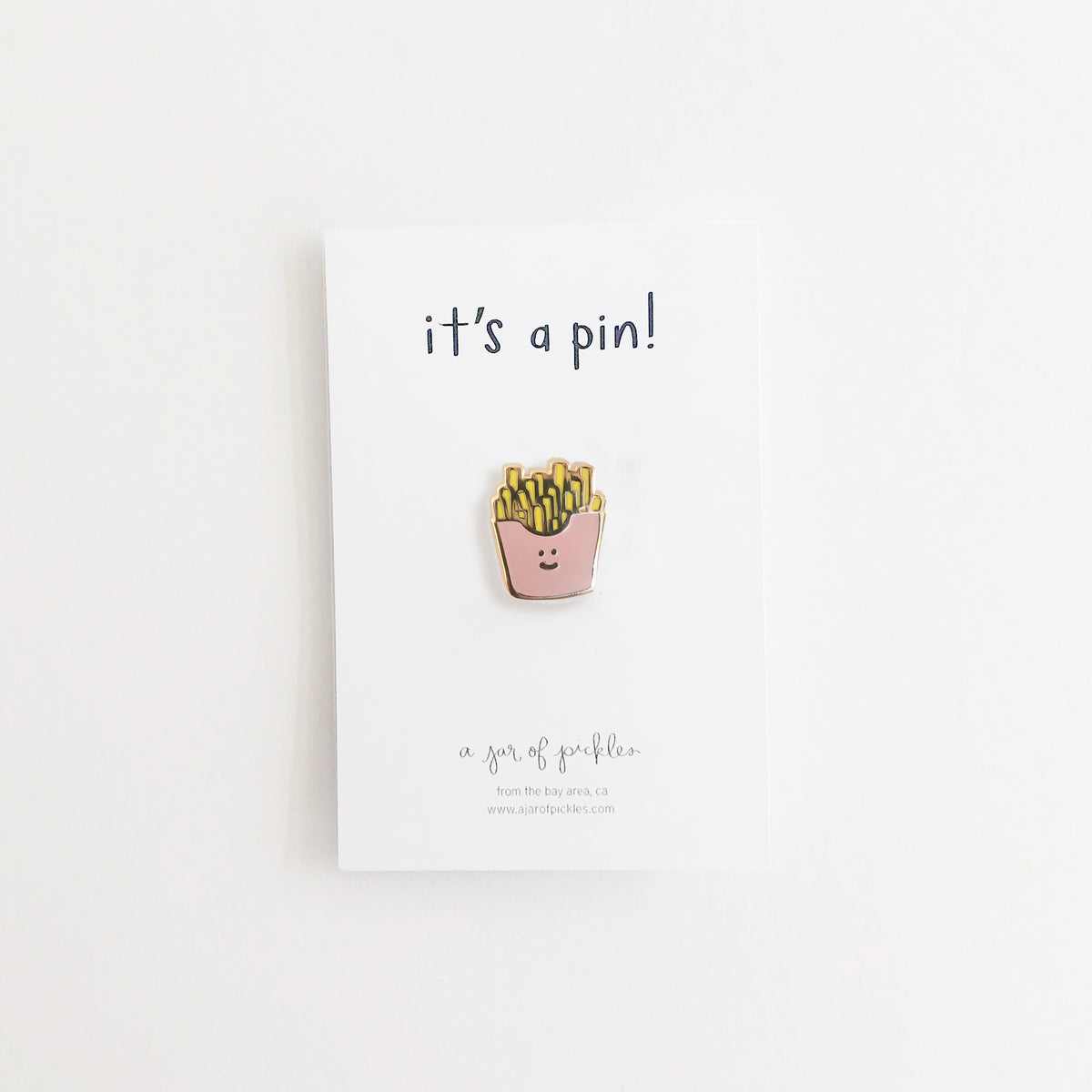 Fries Pin – A Jar of Pickles