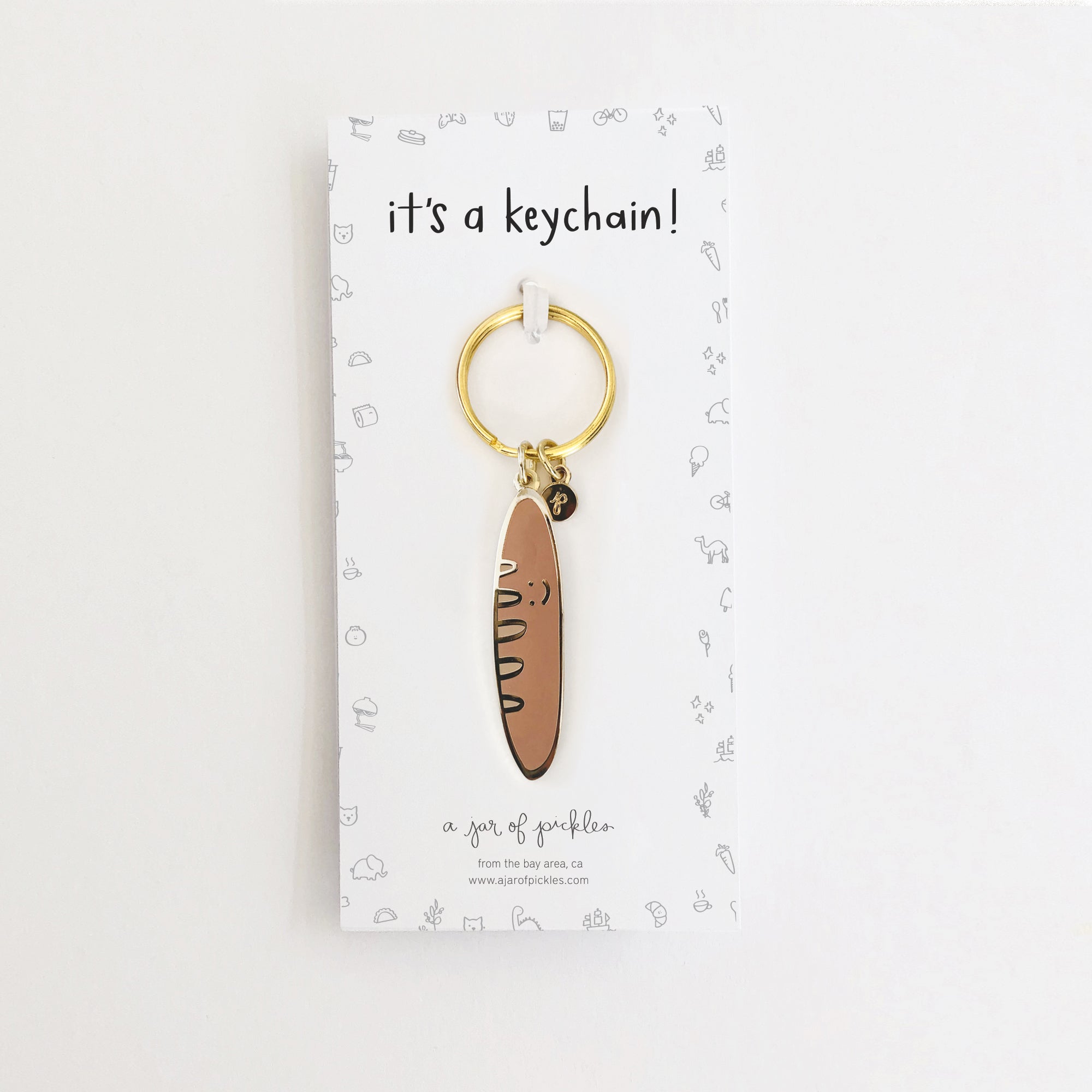Baguette Keychain – A Jar of Pickles